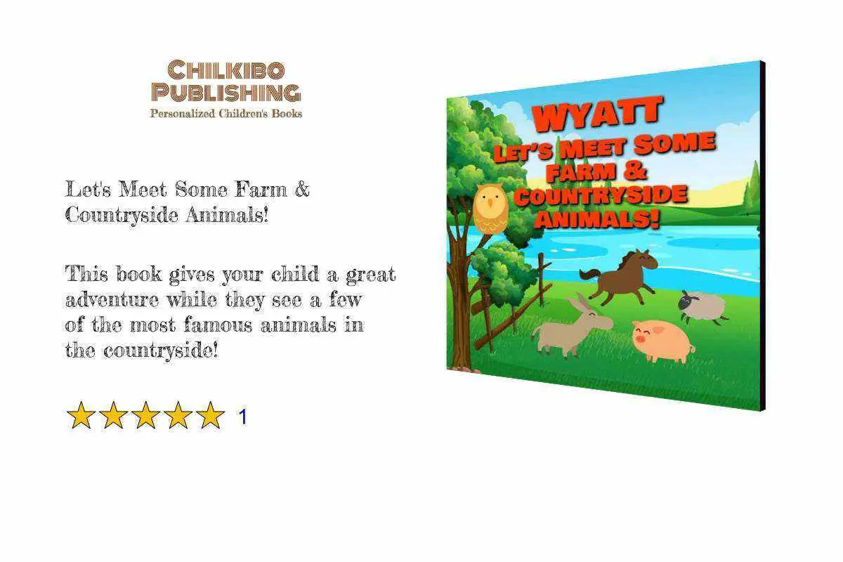 Let’s Meet Some Farm & Countryside Animals! – Chilkibo Publishing